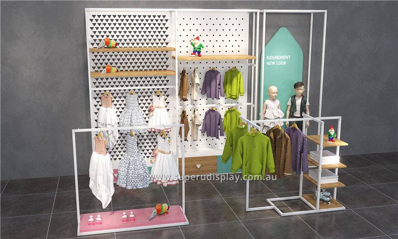 Freestanding Fashion Retail Display Racks - Custom Made Shop Fittings ...